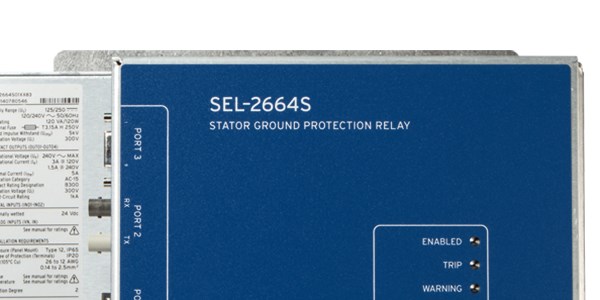 SEL-2664S Stator Ground Protection Relay | Schweitzer Engineering ...