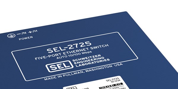 SEL-2725 Five-Port Ethernet Switch | Schweitzer Engineering Laboratories