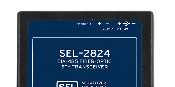 SEL-2824 Multimode Fiber-Optic EIA-485 Transceivers | Schweitzer ...