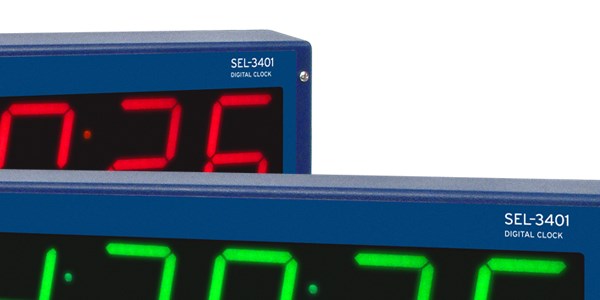 SEL-3401 Digital Clock | Schweitzer Engineering Laboratories