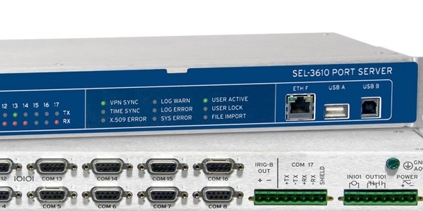 SEL-3610 Port Server | Schweitzer Engineering Laboratories