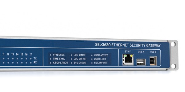 SEL-3620 Ethernet Security Gateway | Schweitzer Engineering Laboratories