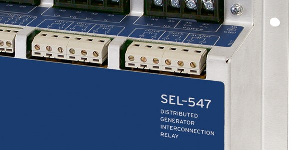 SEL-547 Distributed Generator Interconnection Relay | Schweitzer ...