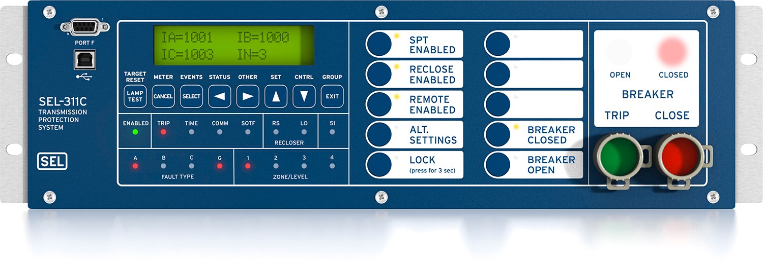Schweitzer Laboratories SEL-311C Protection and Automation System Power ...