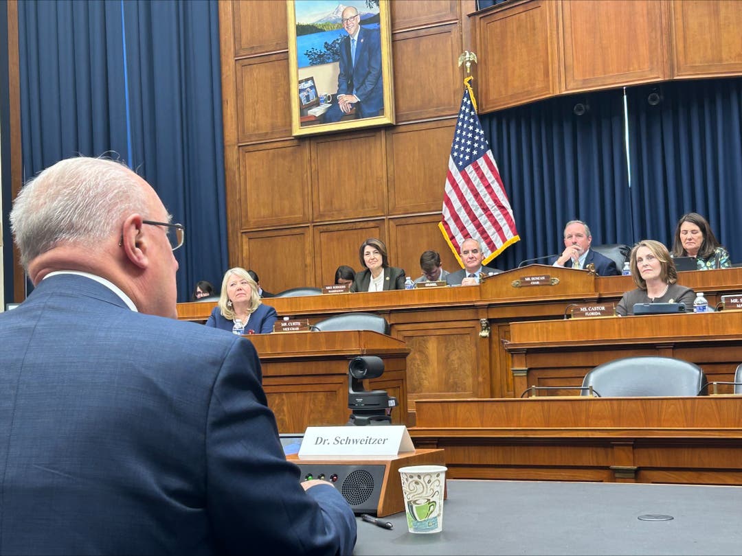 SEL President Ed Schweitzer Testifies Before Congressional Committee SEL President Ed Schweitzer Testifies Before Congressional Committee