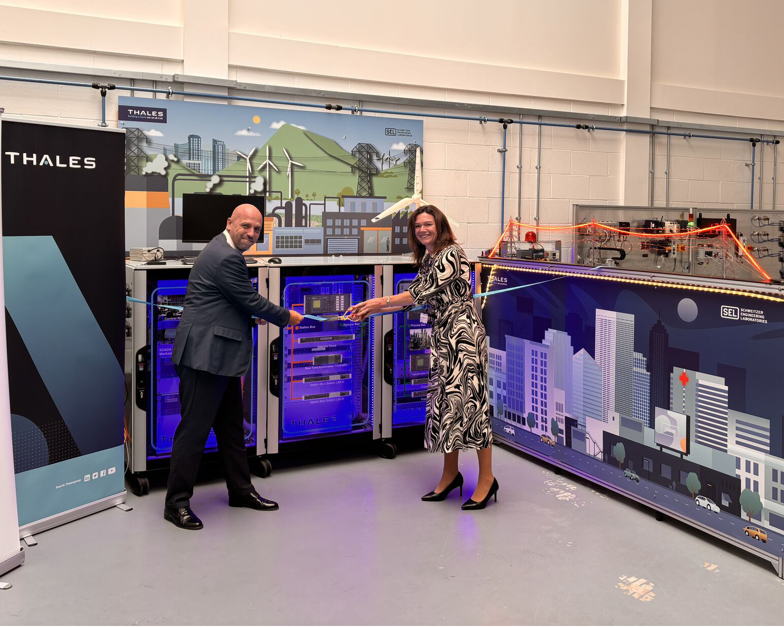 Thales and SEL Unite to Safeguard UK's Energy Future with Landmark Smart Grid Laboratory
