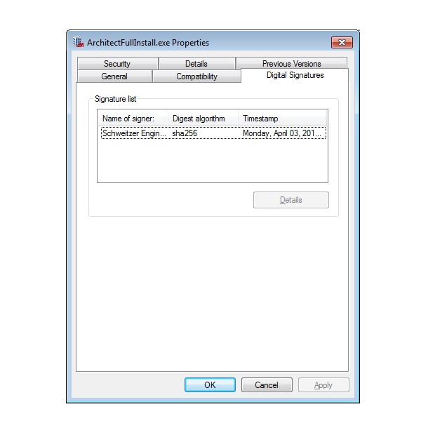 Verifying SEL Software Downloads Tabbed