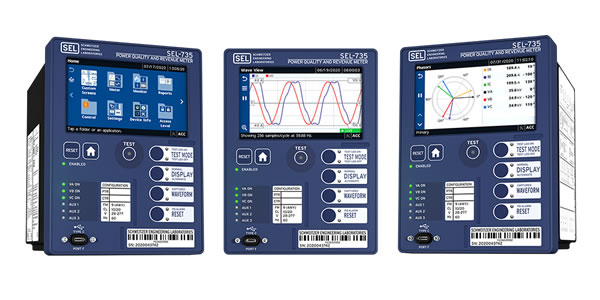 SEL Releases Color Touchscreen Meter