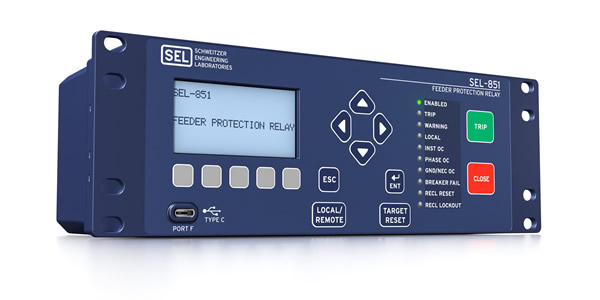 SEL Releases SEL-851 Feeder Protection Relay